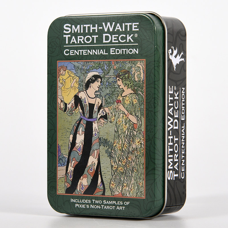 正版铁盒塔罗牌史密斯百年伟特taluo牌维特Waite Tarot韦特卡罗牌