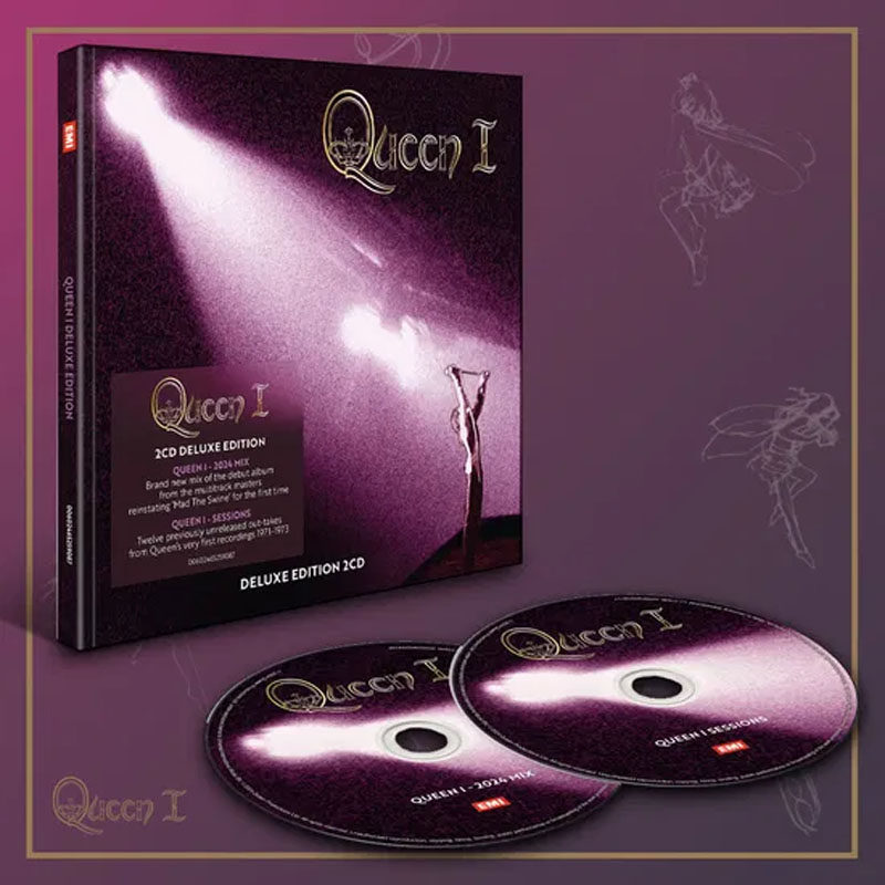 皇后乐队首张专辑QUEEN I豪华版2CD，摇滚迷必入！🎤🎧-CDDVD-淘宝好物网