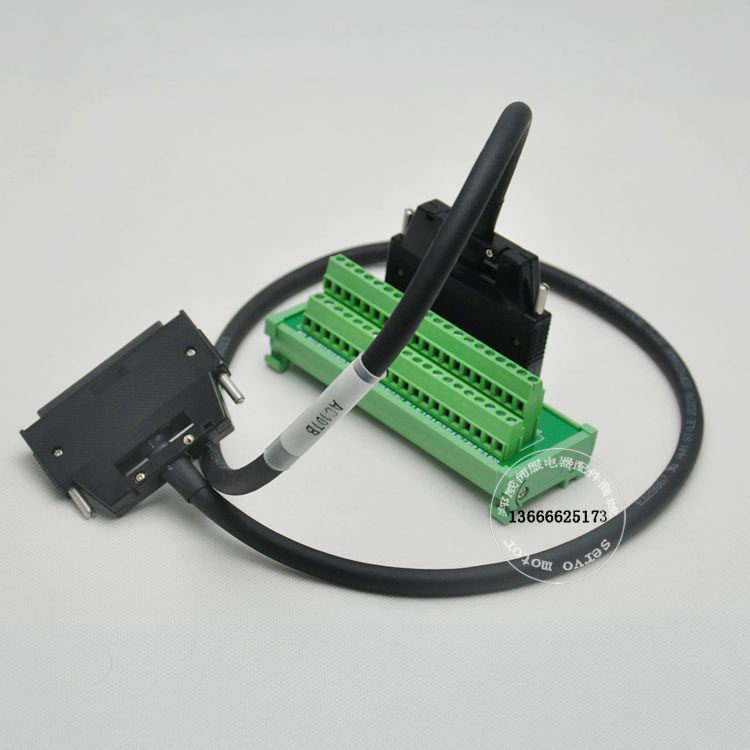 A6TBXY36 Q L series terminal block and PLC cable AC10TB 40 pin FCN40P ...