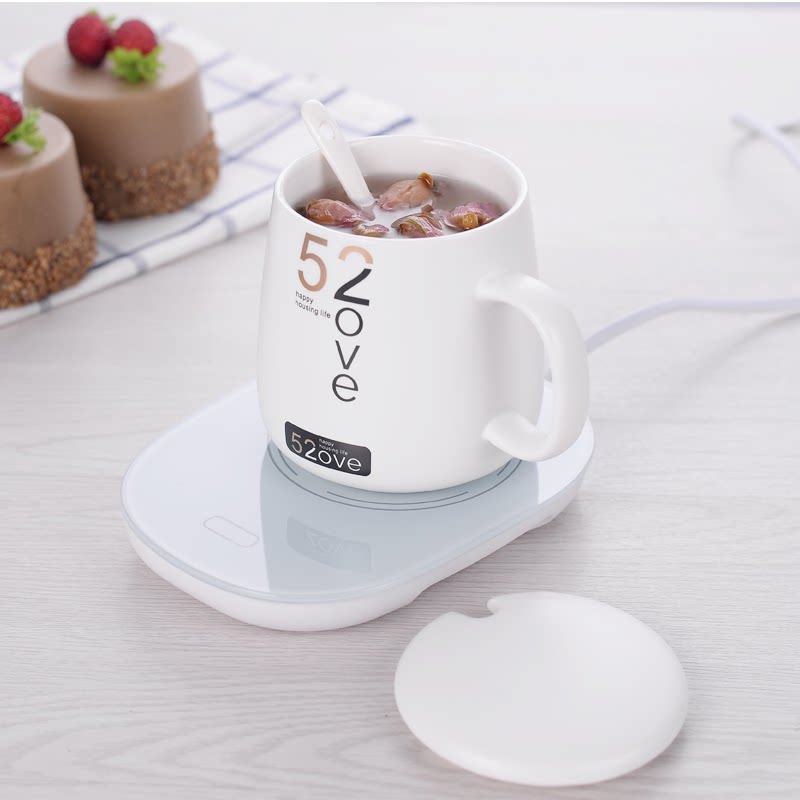 Buy 55-degree warm cup USB insulation disc cup heating thermostat ...