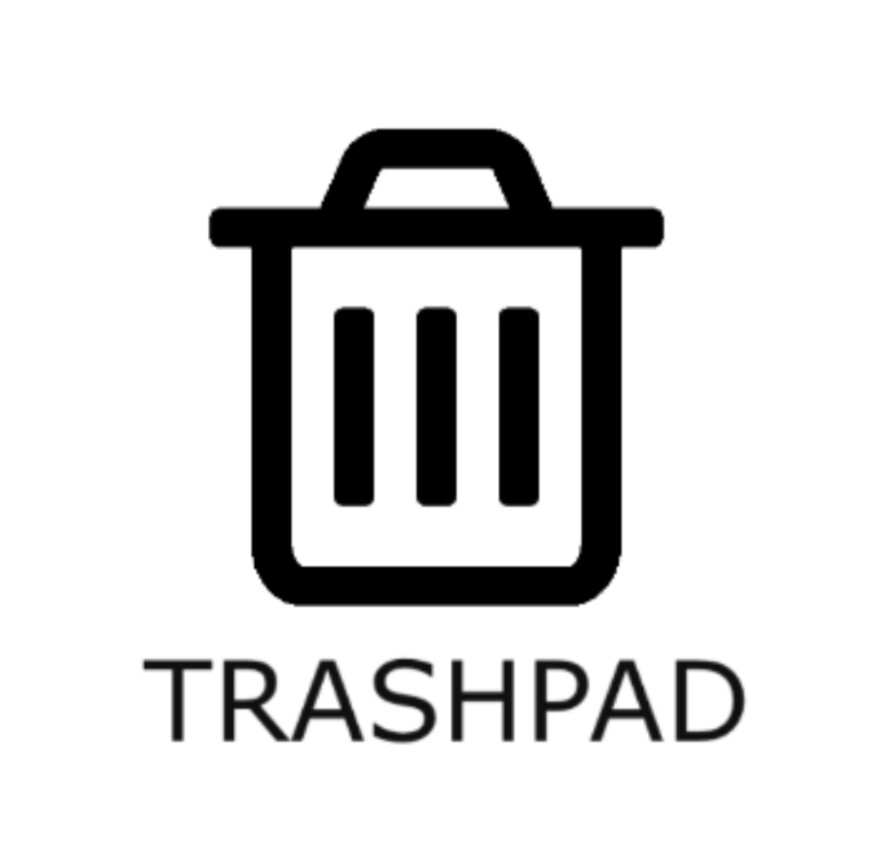 Trashpad 025 Ultra-Thin Mouse and Keyboard Custom Anti-Slip Sticker ...