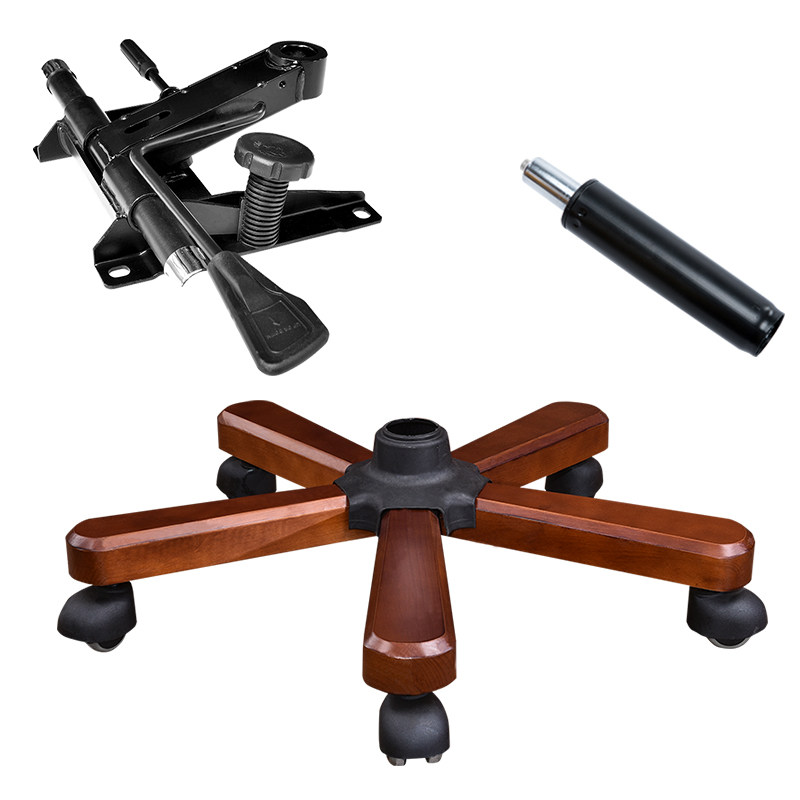 [USD 107.64] Boss chair accessories Wooden foot Big class chair base ...