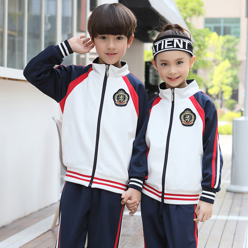 Primary school uniform Spring and Autumn Winter Sports two sets ...