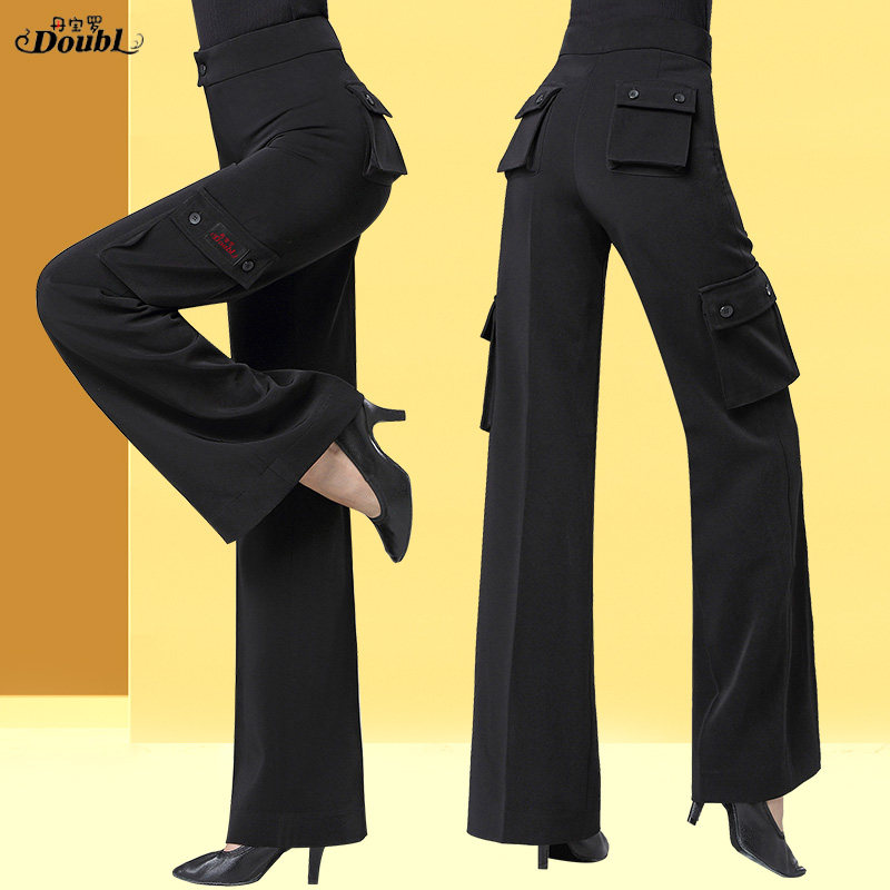 Danbao Luo Latin dance pocket pants women professional standard dance ...