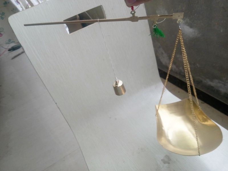 [USD 15.68] Small copper scale Chinese medicine scale with medicine ...