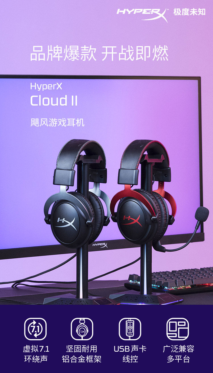 HyperX Cloud2 vs Cloud3，哪款电竞耳机更适合你的CSGO之旅？-电脑耳机/耳麦-淘宝好物网