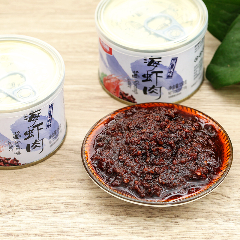 150gX2罐厦门酱宝花园畈海虾肉酱，鲜香美味的秘密武器？-虾酱/蟹黄酱/秃黄油-淘宝好物网