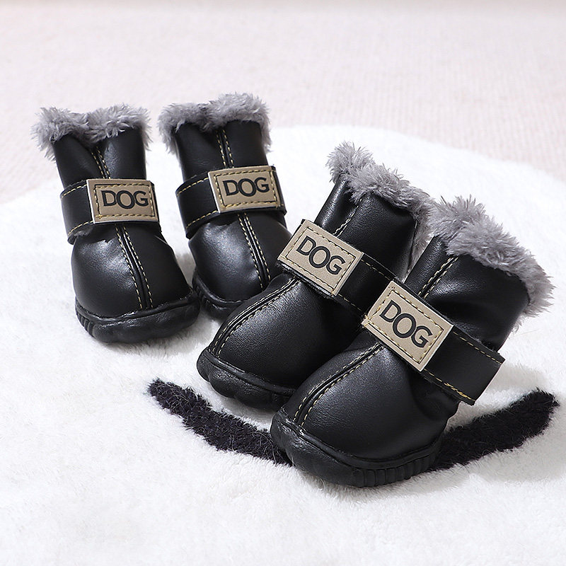 🐾 Dog winter warm cotton shoes 🐾 Peta small dog outdoor cold weather ...
