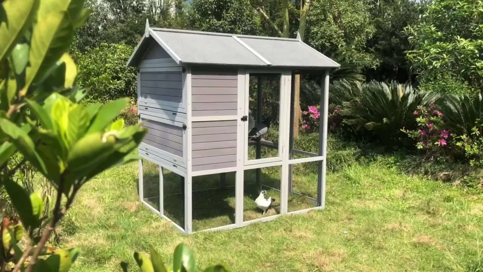 Most Popular Large Pigeon Loft Cage Wooden Bird Aviary Birdcage Chairs ...