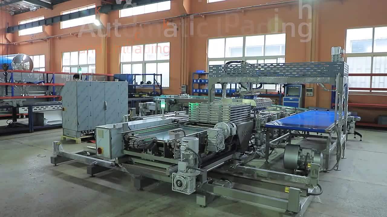 Sumpot Fully Automatic Ready To Eat Meal Pouch Food Autoclave Retort Tray Loader And Unloader ...