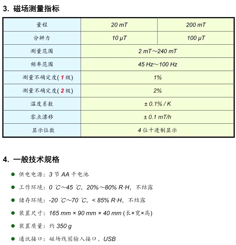 天恒手持交流高斯计电机动态磁场强计检测仪器毫特斯拉计TM5100A-阿里巴巴