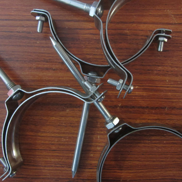 [USD 4.29] 20 Pipe Clamp Stainless Steel Clamp Clamp PVC Drain Pipe ...