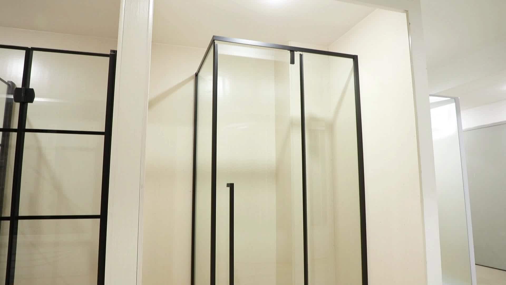 Factory Price Bathroom Hotel Safety Glass Cabine Doccia Shower Room ...