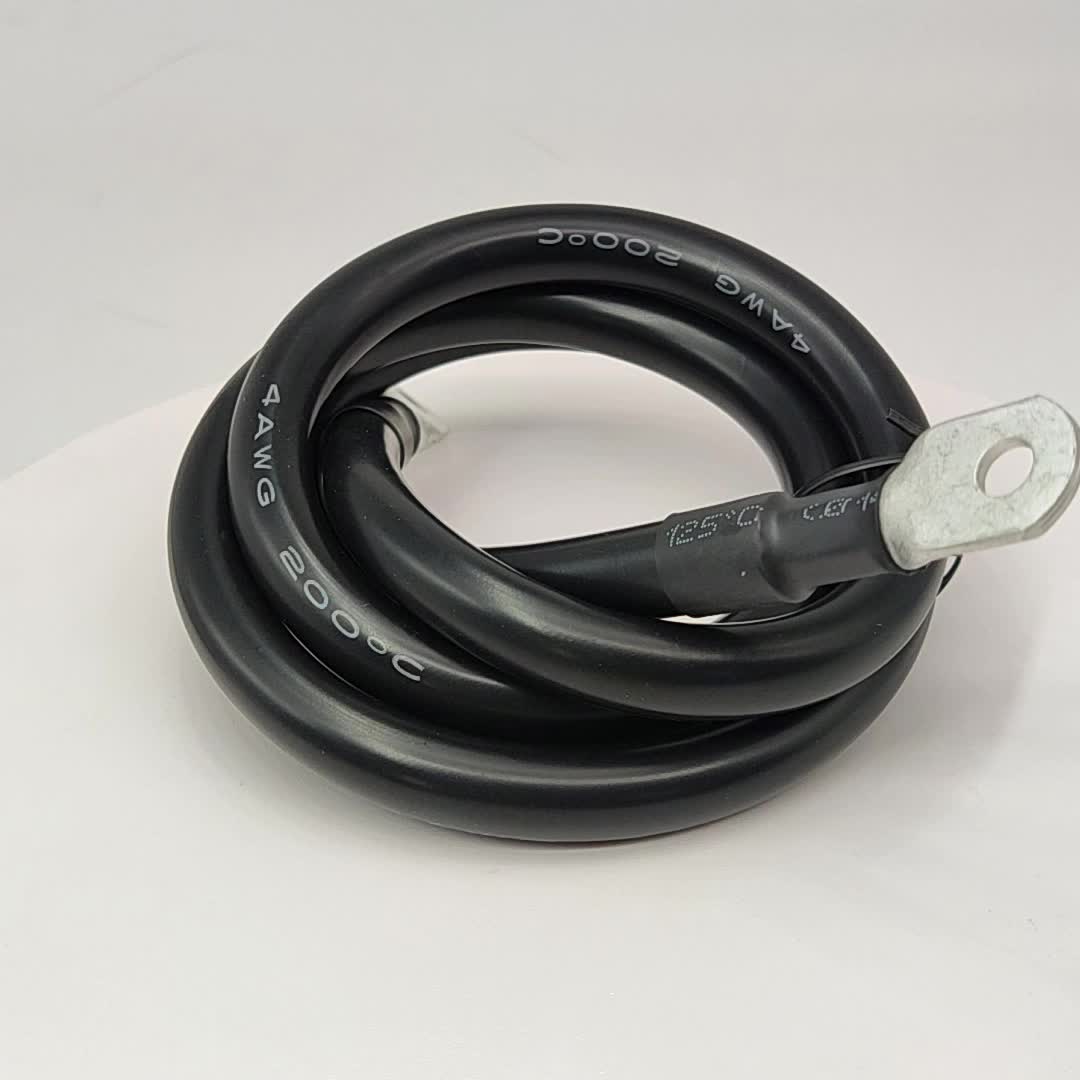 Orange Xlpe Silicone Shielded 1500v Hv High Voltage 2awg 3awg 70mm 6mm2 35mm2 6 50 Mm2 70mm2 Ev ...