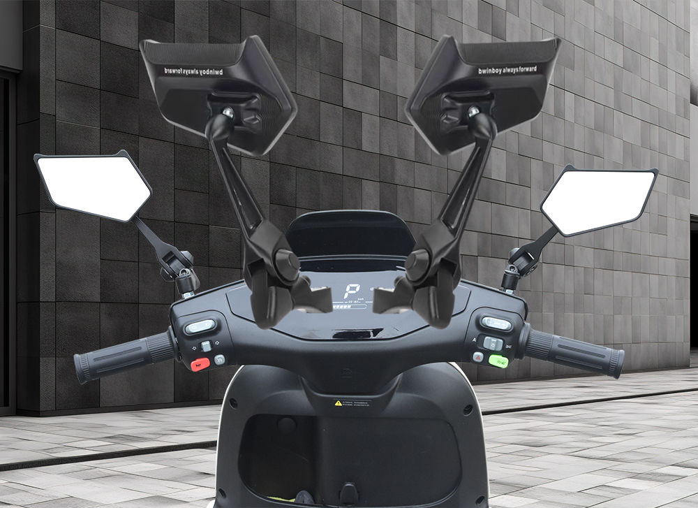 批发九号机械师dz110P小牛NXT极核AE4摩托电动车改装后视镜通用款-阿里巴巴