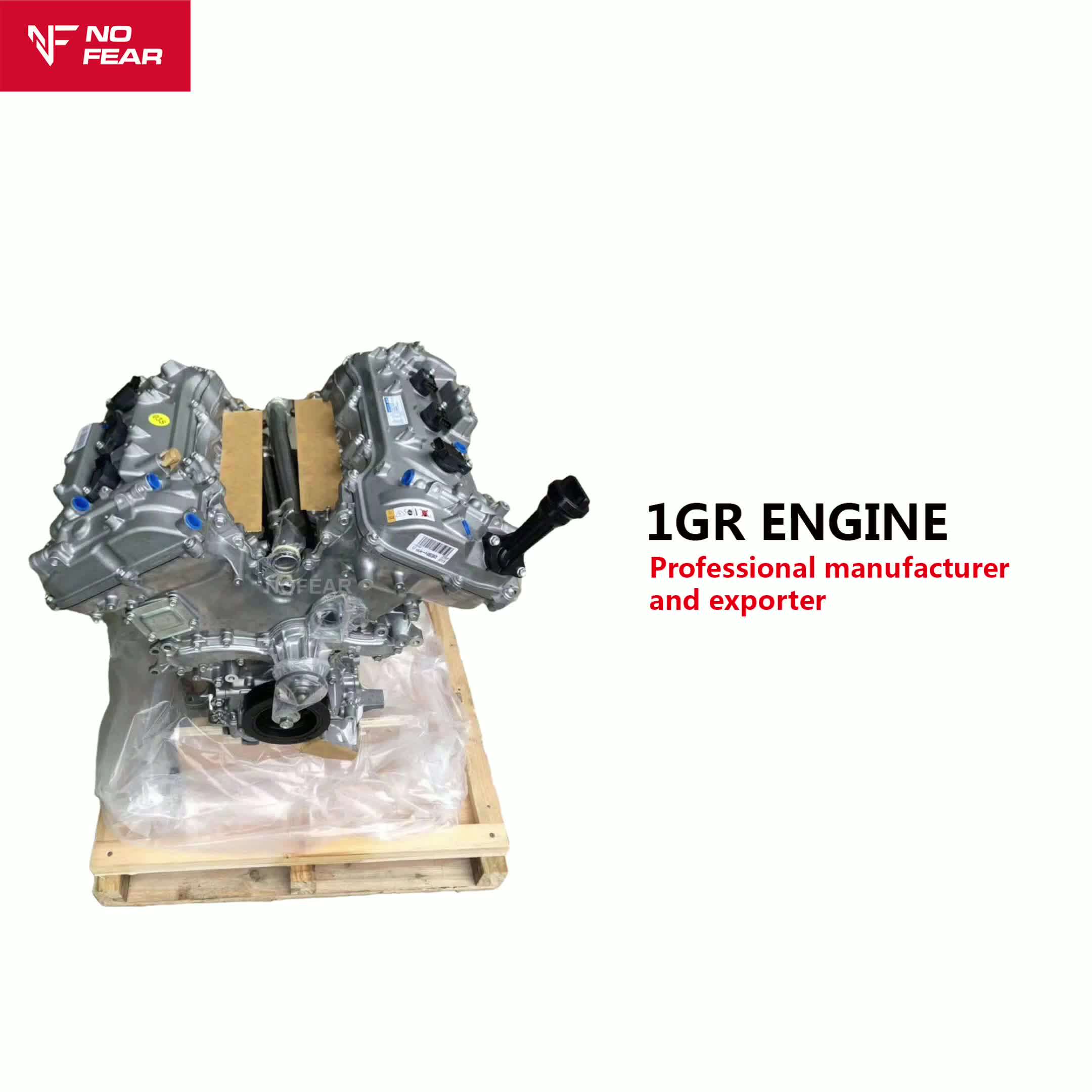 3956cc 1gr-fe Engine Long Block For Toyota 4runner Fj Cruiser Fortuner ...