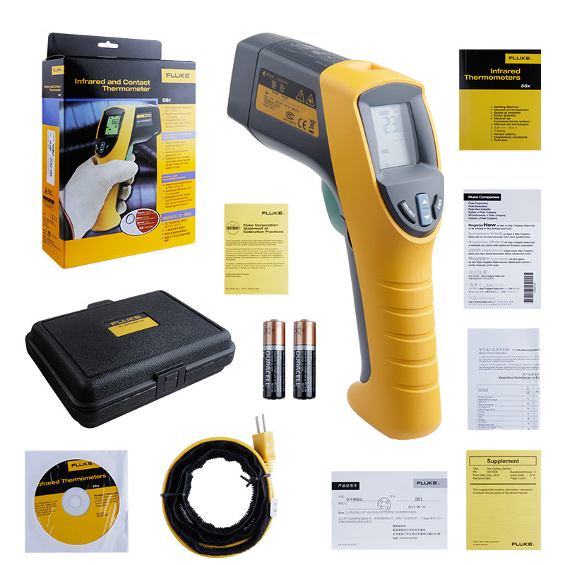 FLUKE Fluke high-precision infrared thermometers F561 562 F563 566-2 ...