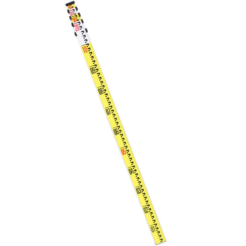 Thickened 5 meters level tower ruler Double-sided scale ruler ...