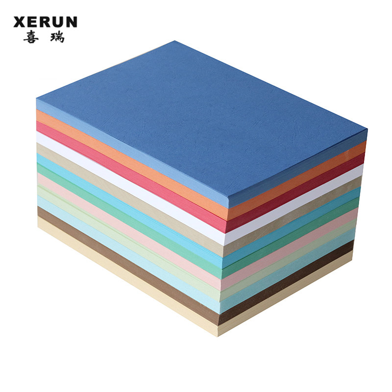 [USD 15.42] A3 leather paper 160g 230G hard card paper color thick hand ...