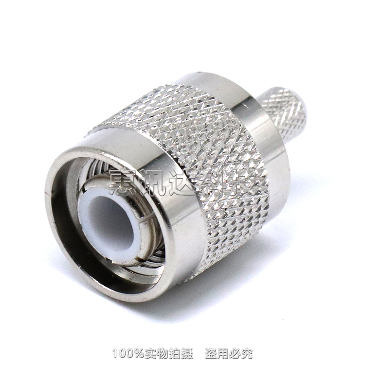 TNC-C-J5 TNC公头内螺纹内针压接50-3电缆 TNC-J-3 射频连接器-阿里巴巴