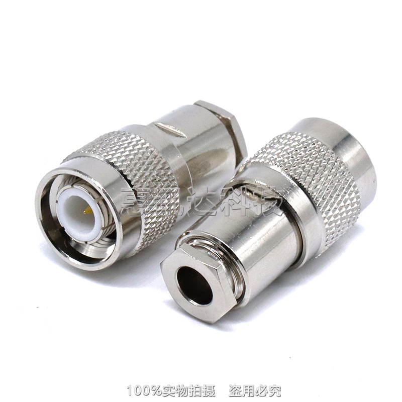 TNC-J5 TNC-J-3 TNC公头装接式 焊接50-3线缆 射频连接器-阿里巴巴