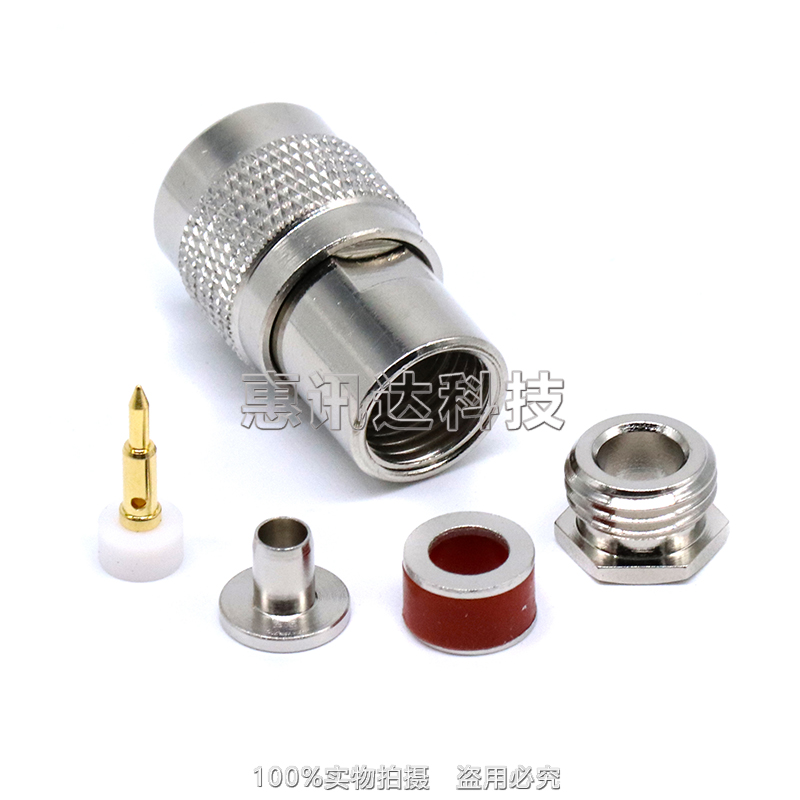 TNC-J5 TNC-J-3 TNC公头装接式 焊接50-3线缆 射频连接器-阿里巴巴