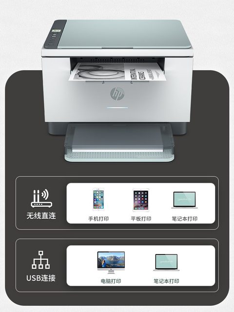 HP M232dwc laser printer automatic double-sided mobile phone remotely ...