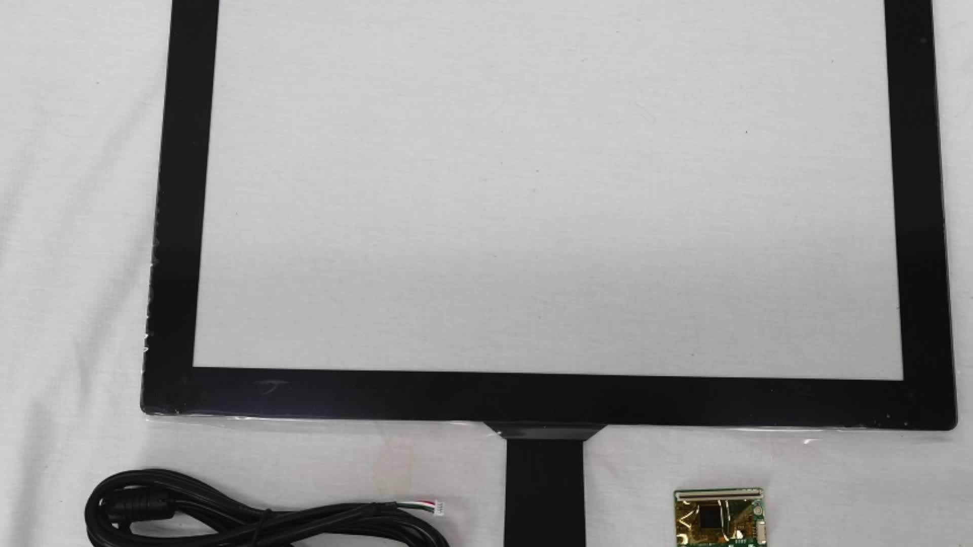 Waterproof Custom Pcap Ctp Transparent 15.4 Inch Usb Muitl Touchscreen ...