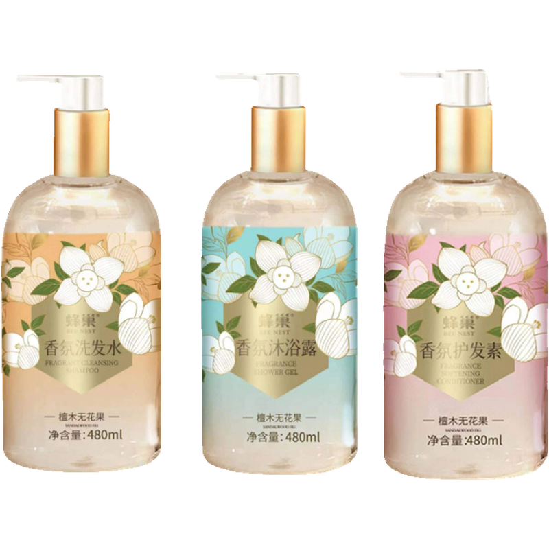 硬核测评：上海制皂厂蜂巢香氛沐浴露&洗护套装，耐用性拉满的清洁王_沐浴露_淘宝美妆网