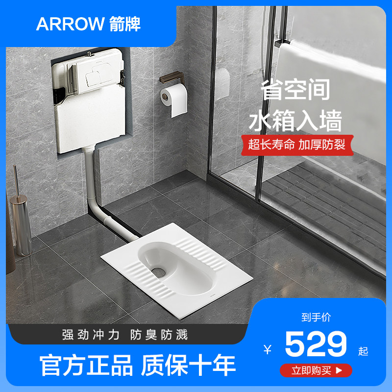 [USD 700.17] Arrow hidden water tank hidden squat incoming squatter ...