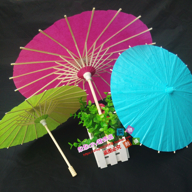 Купить Декоративный зонтик Пустое масло бумаги зонтик DIY ручная ...