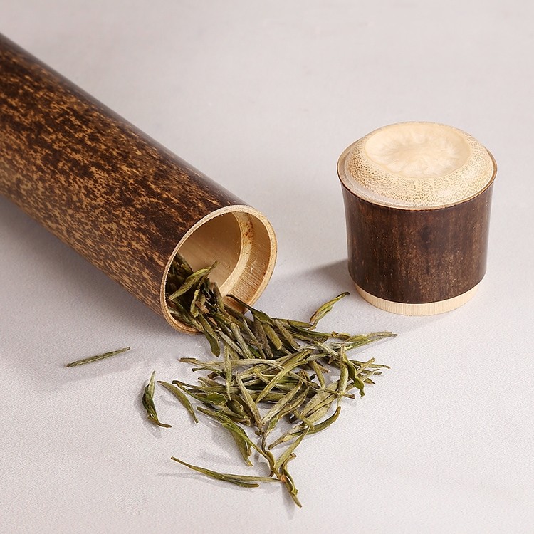 Tea pot Bamboo Bamboo handmade creative personality portable sealed ...