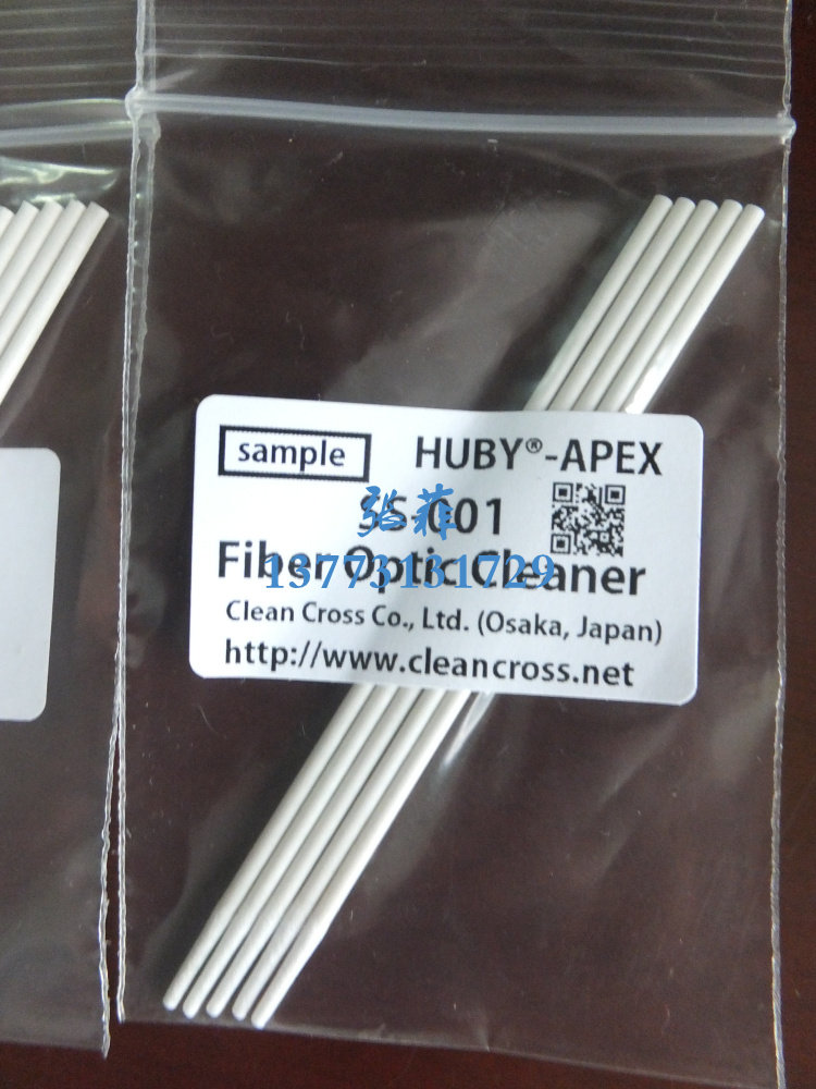 HUBY-APEX SS-001 cotton swab wipe fiber head with cotton swab precision ...