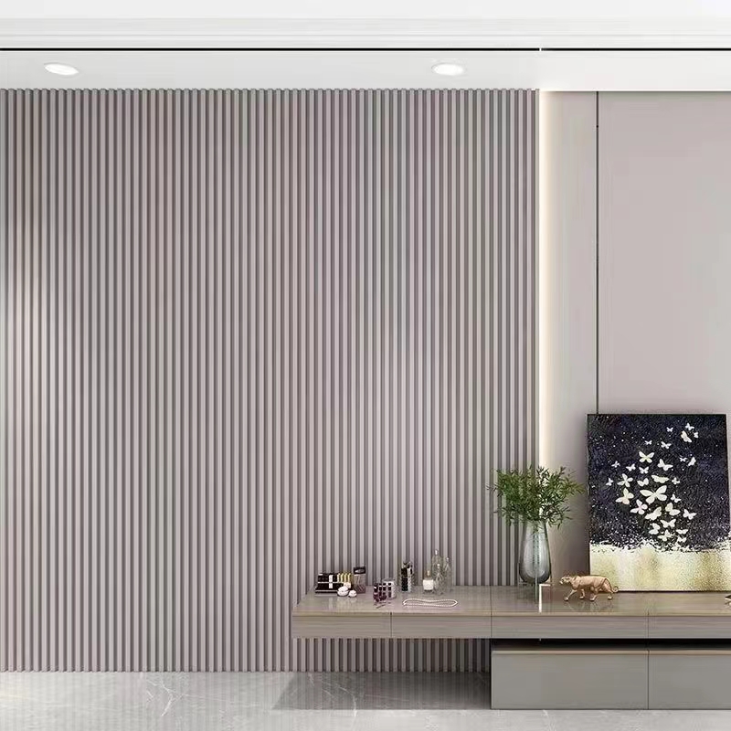 Wall Panel :: Fluted Panel :: Ash Grey Fluted Panel | Hollow Plastic Composite Technology HPCT ...