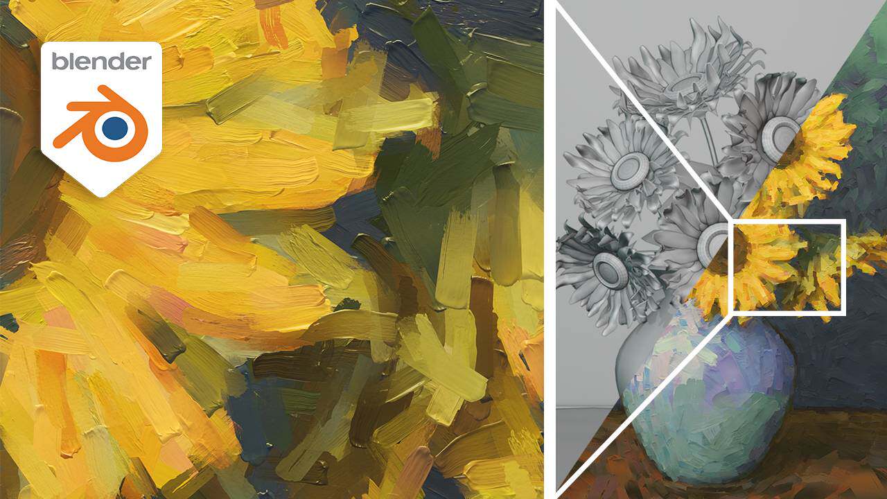 实时绘画滤镜预设 Live Paint Filter – Blender预设-魔酷网