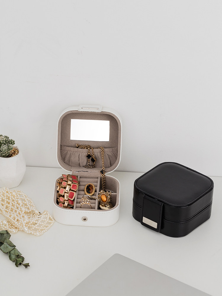 [USD 12.74] Miniso Premier Bug · Square Jewelry Box Desktop Bedroom ...