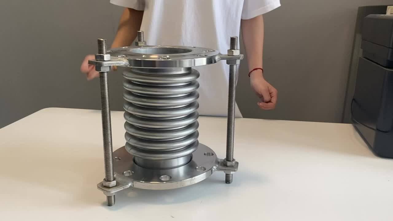 Axial Steam Stainless Steel Compensator Metal Flexible Ptfe Bellow ...