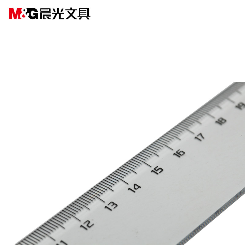 [USD 6.37] Morning Light Straight Ruler 30cm Transparent Plastic ...