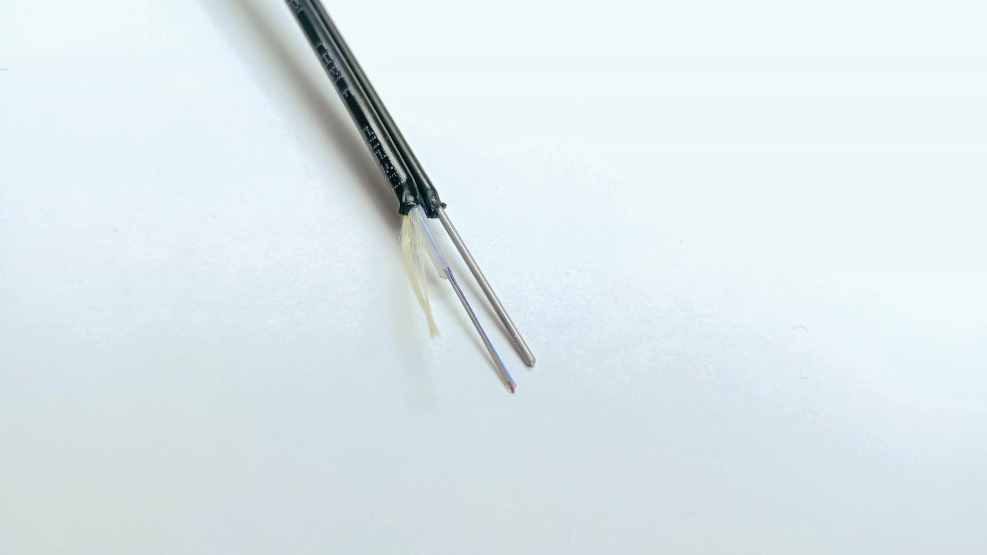 Mini Figure 8 Self Supporting Optical Cable And Aerial Optic Fiber ...