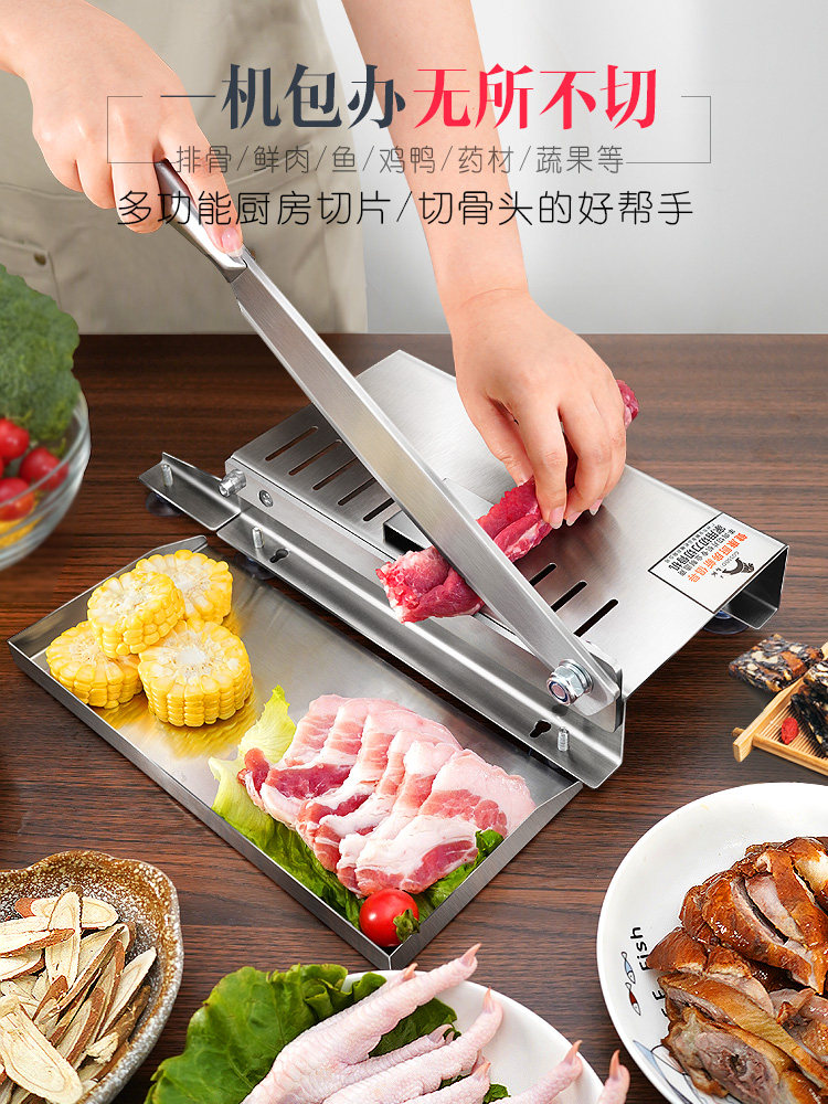 [USD 74.35] Home Kitchen Guillotine Guillotine Small Sheep Steak Cutter ...