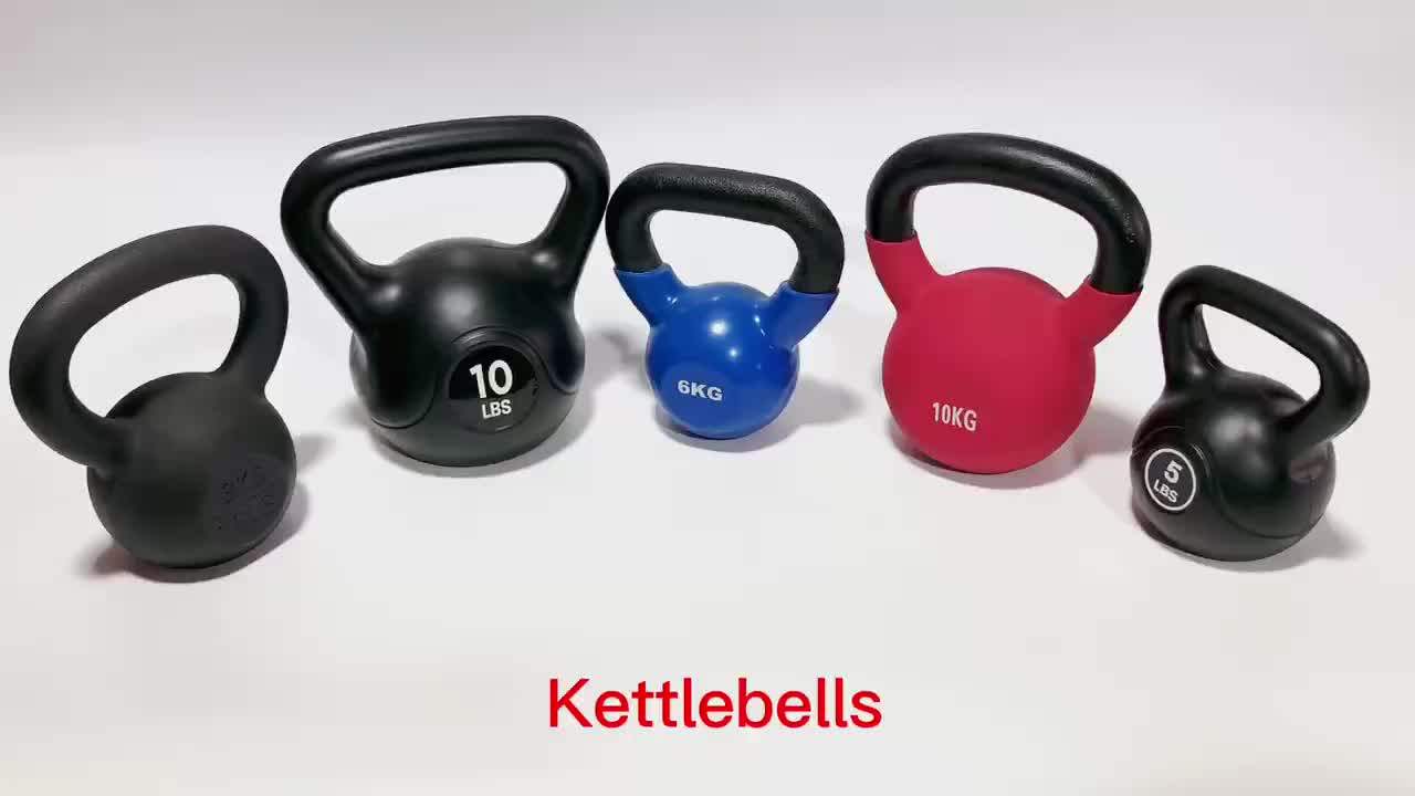 Colorful Gym Fitness Neoprene Coated 48kg Cast Iron Custom Logo Color ...