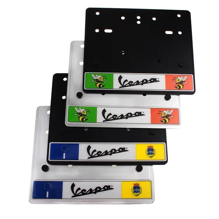 Newest in 25 years! vespa vespa 150/300 motorcycle license plate holder ...