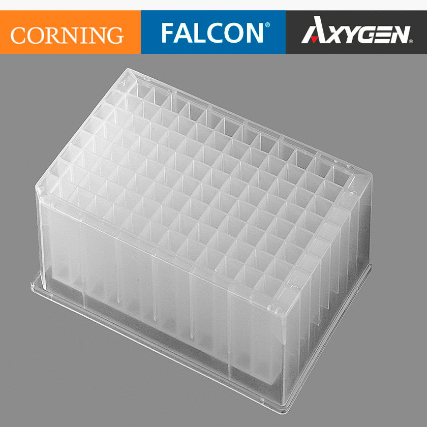 Axygen 爱思进 P-1ML-SQ-C 1.0ml深孔方口板 非灭菌 袋装