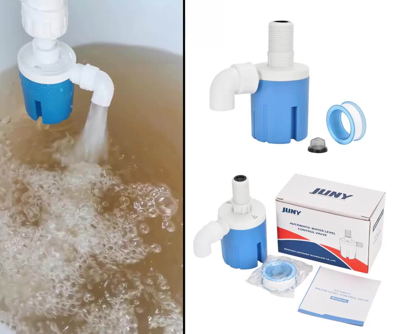 Float Ball Valve Transparent Plastic Hydroponic Juny Tank Fill Float ...