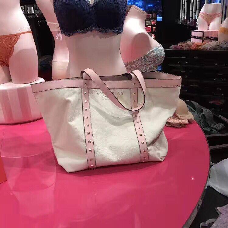 [Spot] Victoria's Secret Limited Edition Rivet Casual Canvas Bag ...