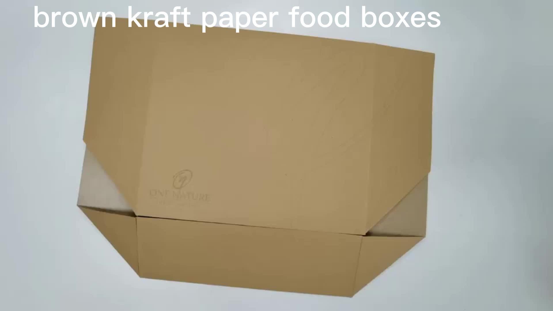 Custom Fried Chicken Box Kfc Packaging Design Holes Disposable Fast ...