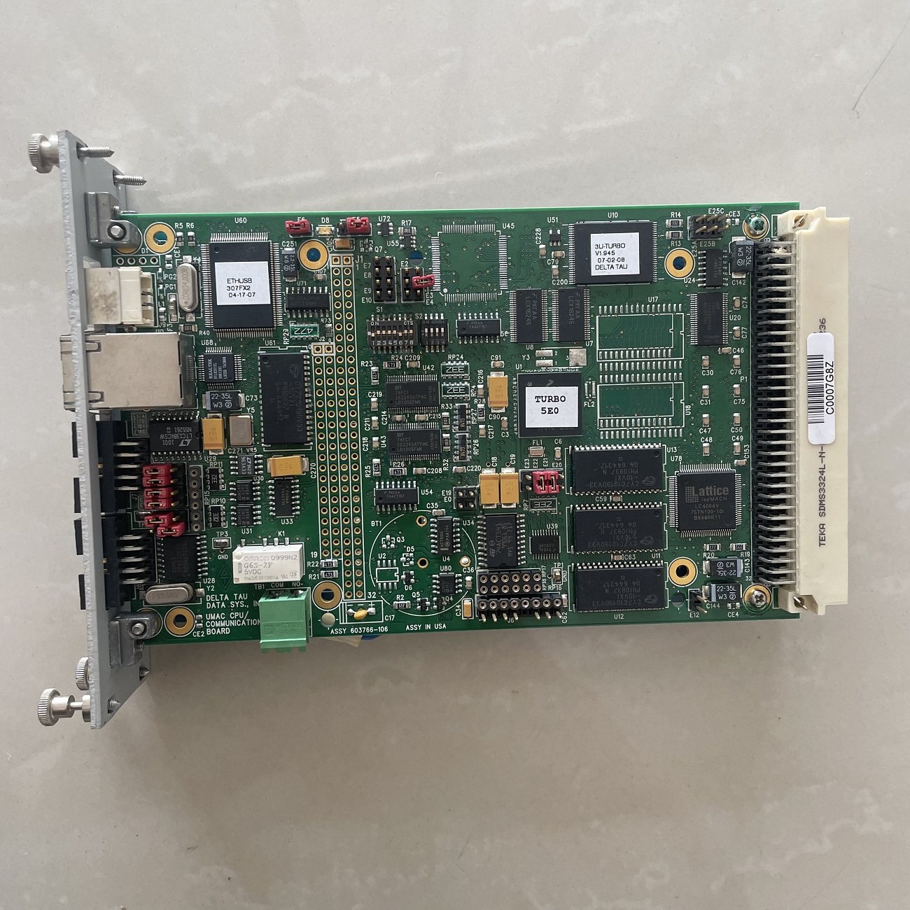 [USD 740.54] DELTA TAU TURBO PMAC2 CPU 603766-106 160MHZT Original ...