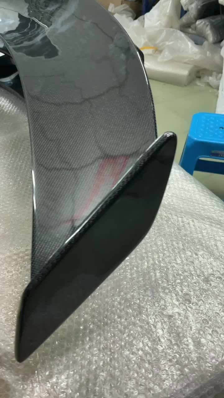 Bs Style Real Carbon Fiber Rear Spoiler Rear Wing For Mercedes-benz Amg ...