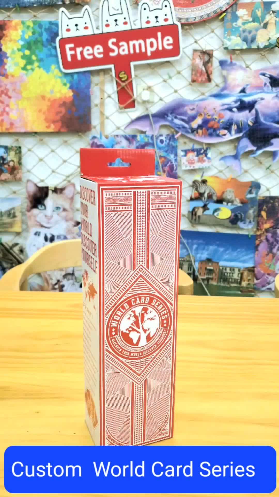 High Quality Bulk Game Tuck Box Poker Size Custom Printing Custom Logo ...