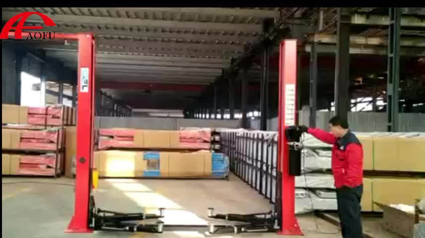 Hydraulic Cylinder Two Post Overhead Beam Car Lift 4000 Kg,4500 Kg,5000 ...